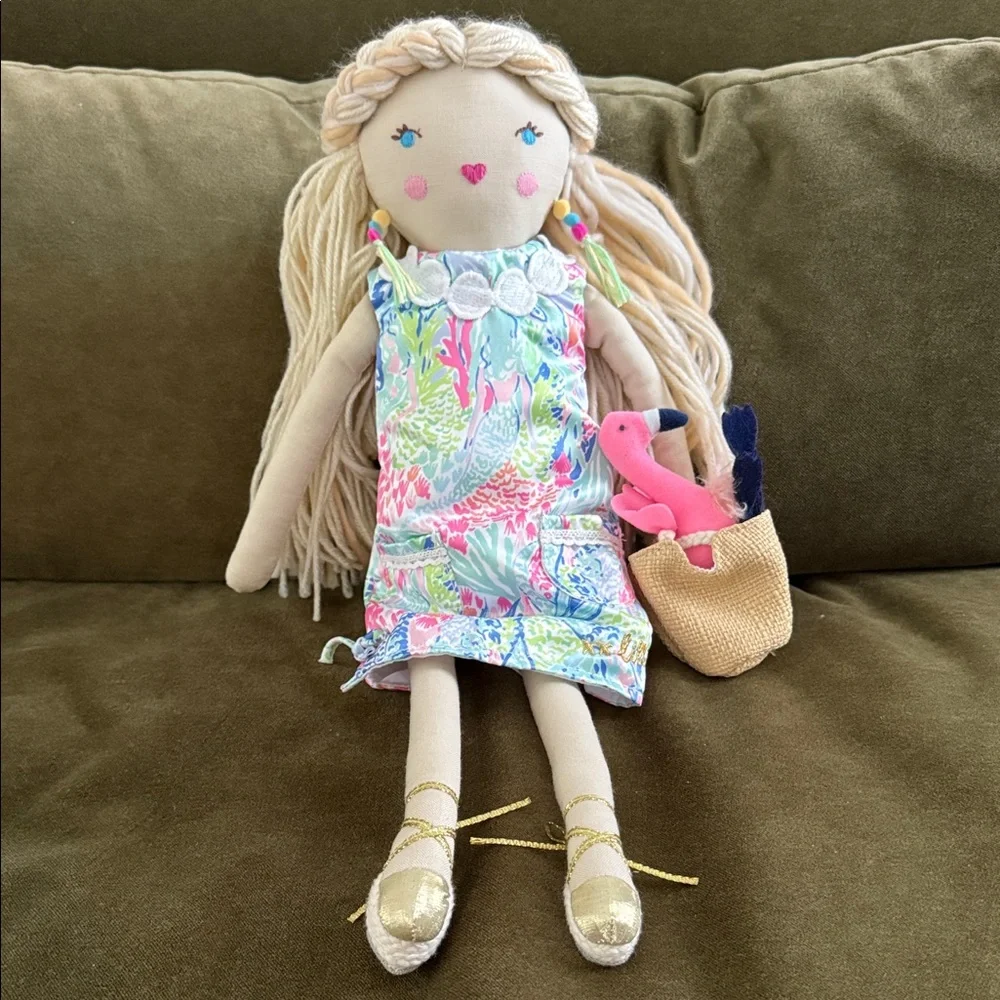 Lilly Pulitzer | Accessories | Lilly Pulitzer X Pottery Barn Girls Doll ...